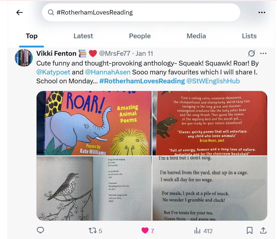 ‘Squeak! Squawk! Roar!’ – Kate Williams